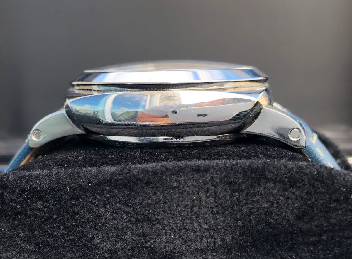 Panerai Luminor Marina 1950 PAM 688 Steel - 42mm - Blue Sunburst & Ros ...