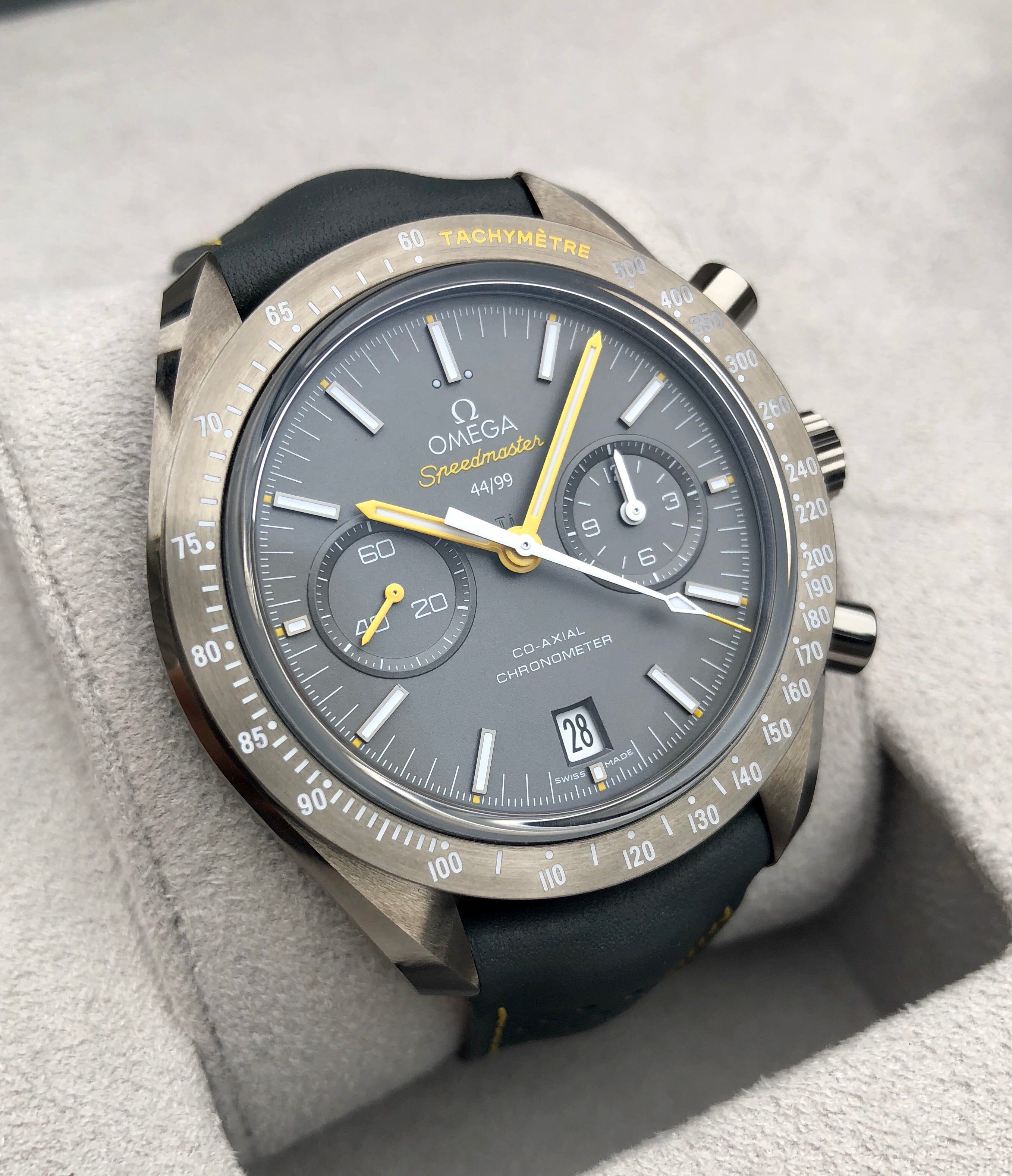 Omega Speedmaster Grey Side of the Moon Porsche Club of America– Knight ...